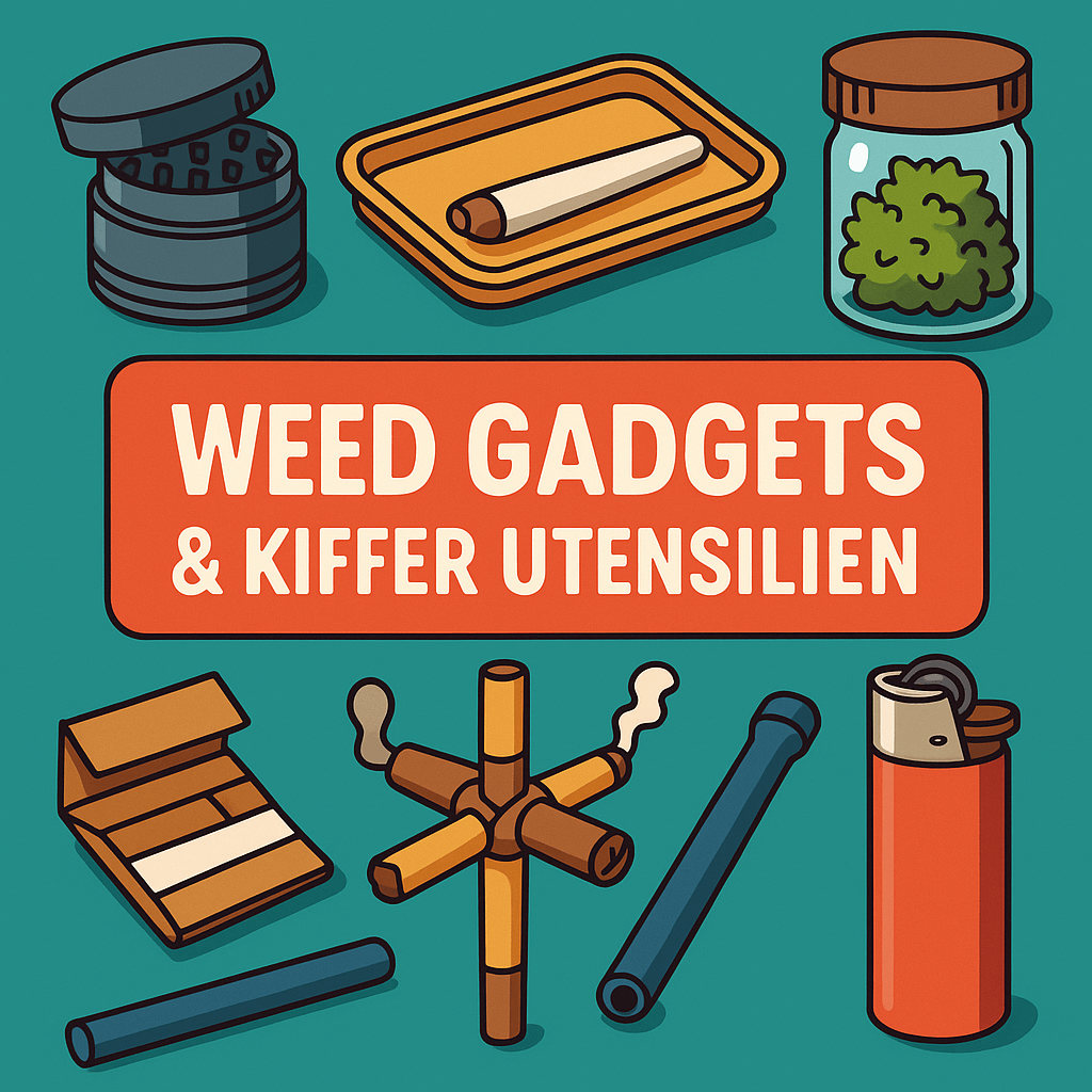 Weed Gadgets & Kiffer Utensilien 2026 – Die besten Tools von GrannysWe